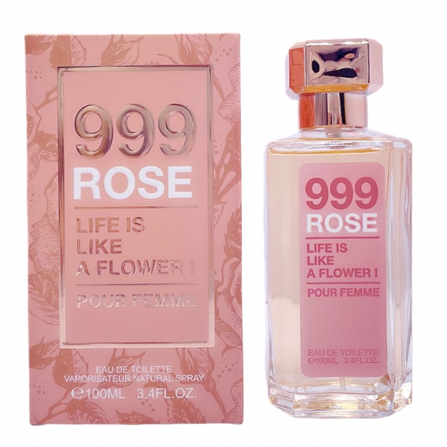 PERFUME 999 ROSE 100ML LD3005 – Beautyfull2715