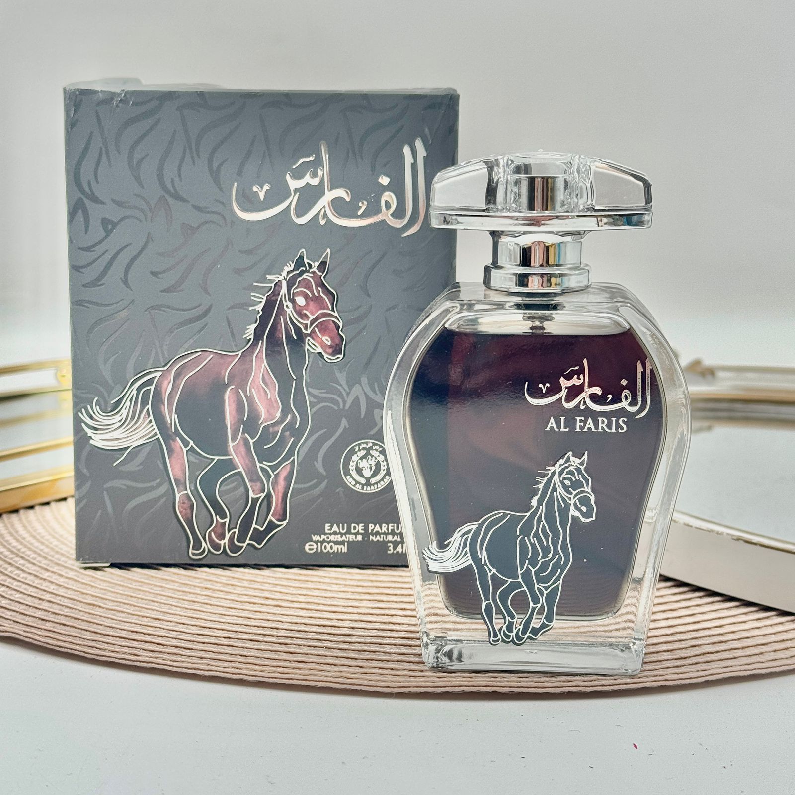 PERFUME AL FARIS NEGRO 100ML 6820 – Beautyfull2715