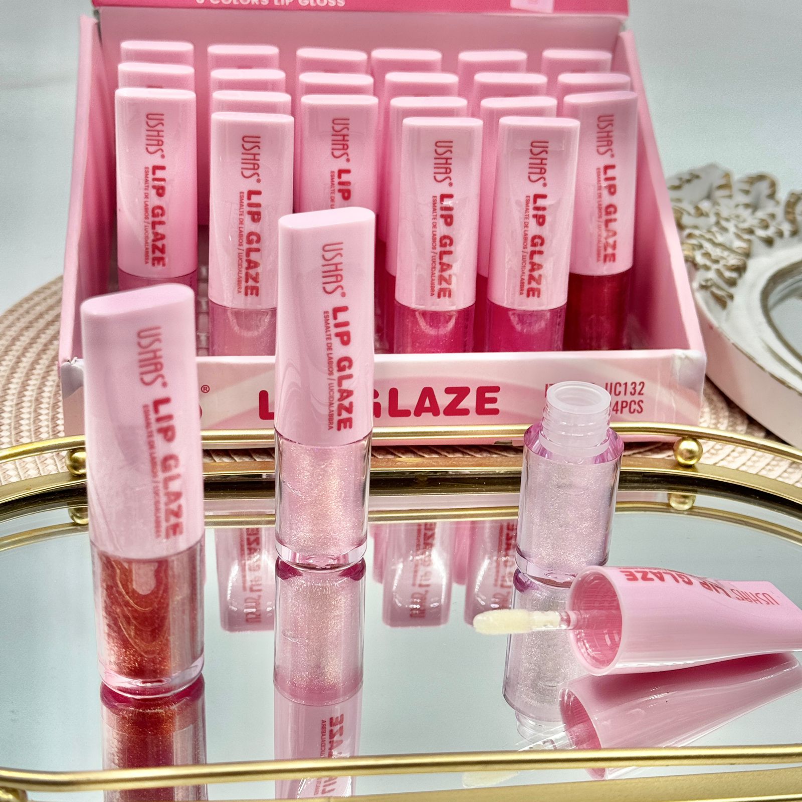 BRILLO LABIAL USHAS UC132 – Beautyfull2715