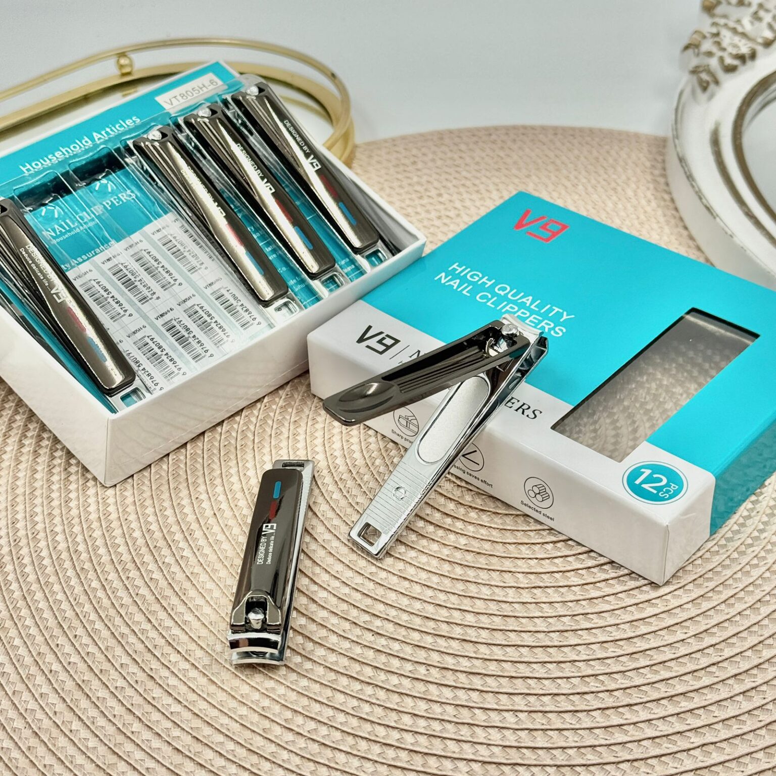 ALICATE NEGRO GRANDE V9 X UNIDAD ABC-111 – Beautyfull2715