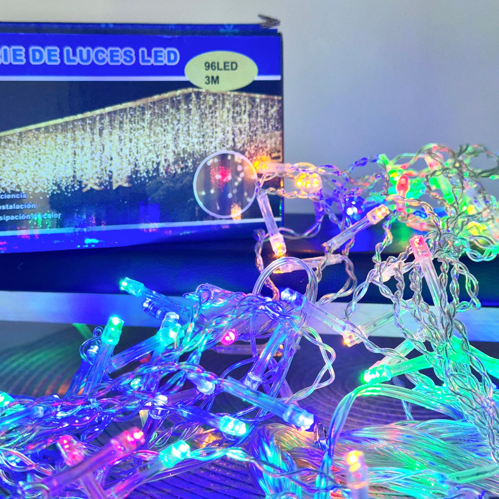 TIRA LUCES MULTICOLOR 96 LEDS AB-6 – Beautyfull2715