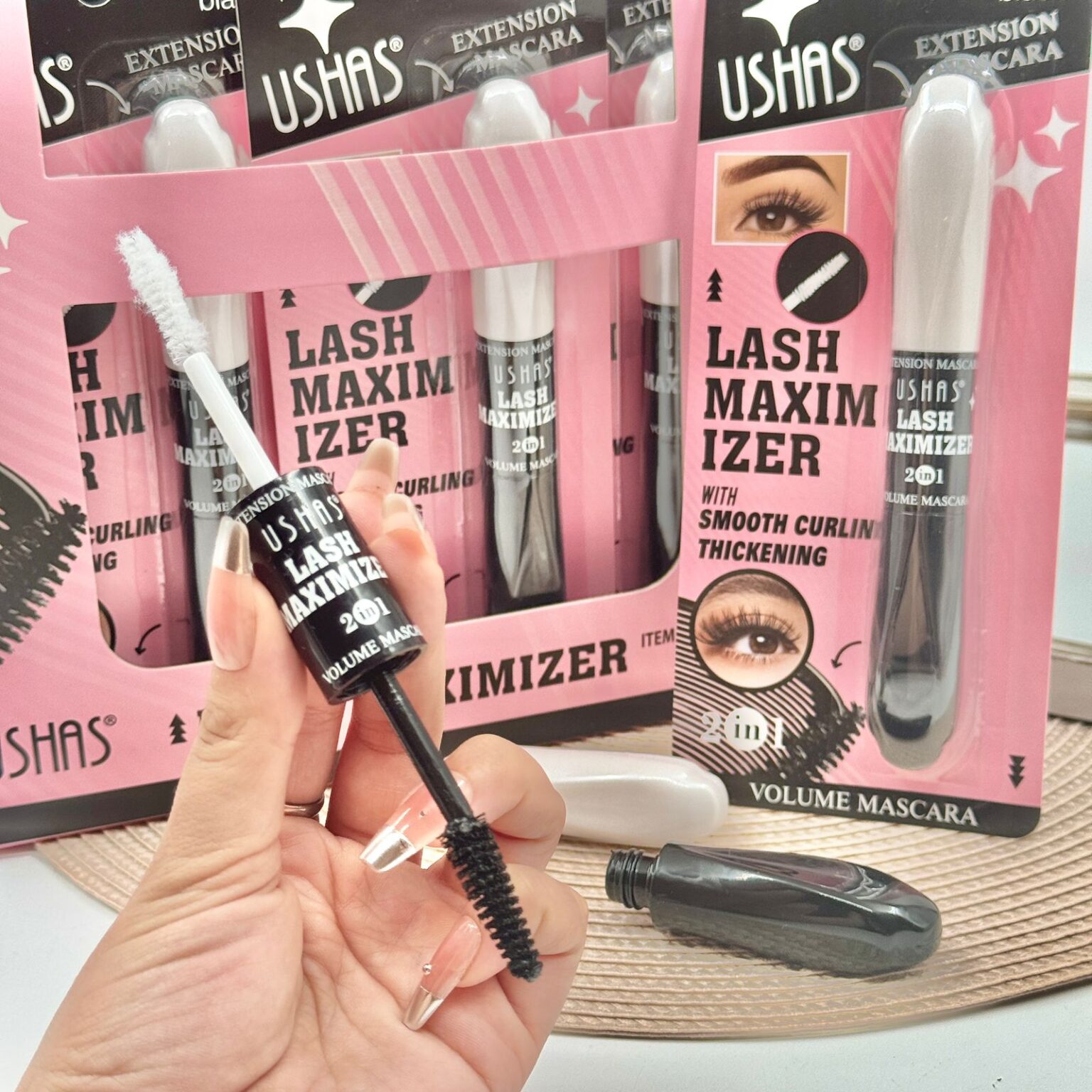 RIMEL Lash MAXIMIZER doble punta USHAS x1 UNI UMA003F – Beautyfull2715