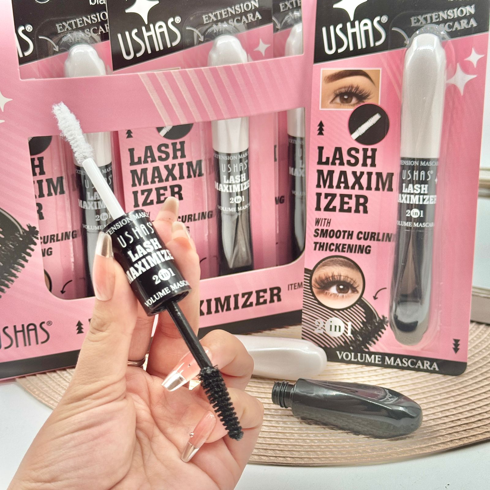 RIMEL Lash MAXIMIZER doble punta USHAS x1 UNI UMA003F – Beautyfull2715